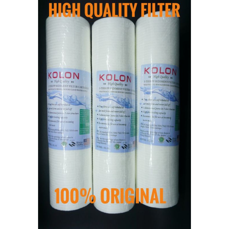Jual Filter air KOLON / NANO cartridge Water Filter Depot isi ulang ...