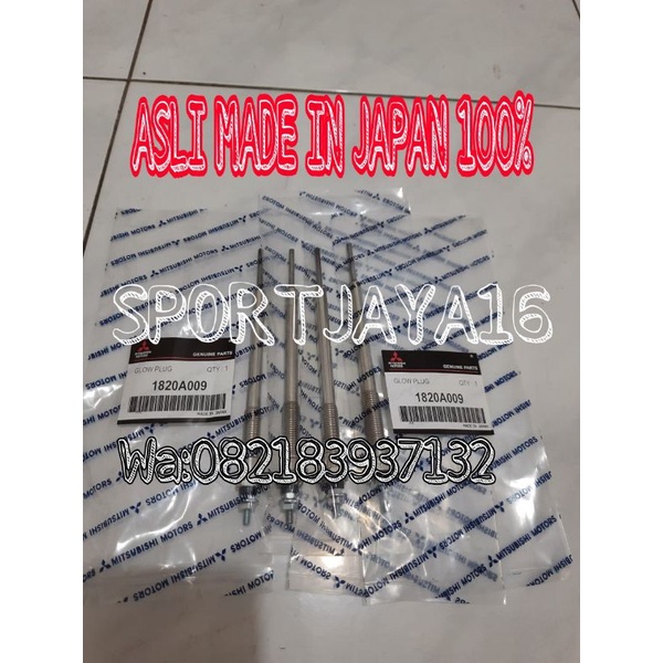 Jual BUSI PEMANAS - GLOW PLUG MITSUBISHI STRADA TRITON 2.5 2.500CC ASLI ...