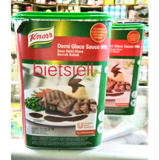 Jual knorr demi glace sauce mix 1 kg | Shopee Indonesia
