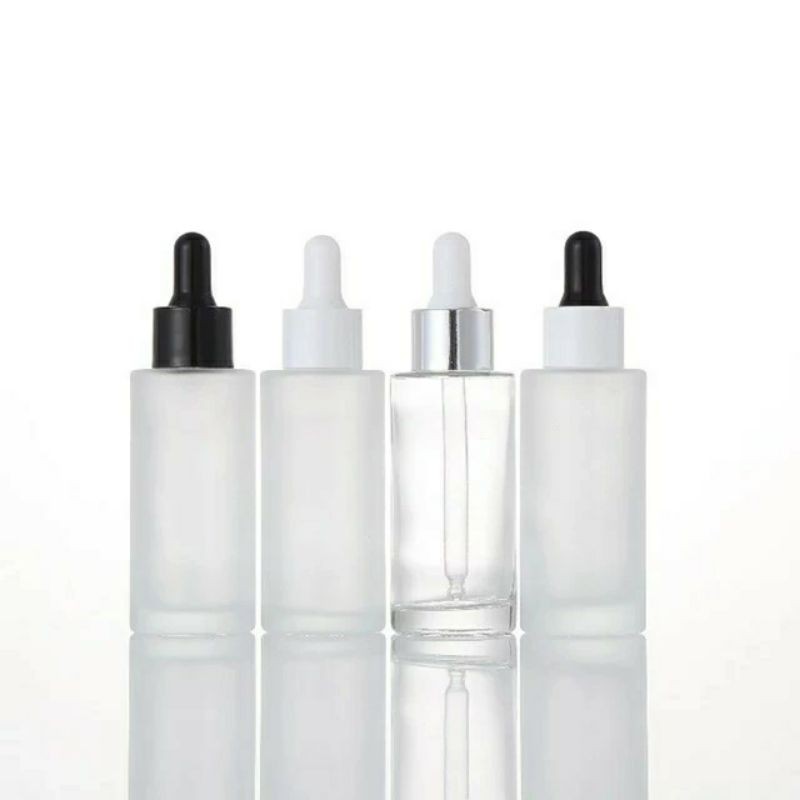 Jual Botol Pipet Kaca 60ml/80ml frosted / botol serum / botol dropper ...