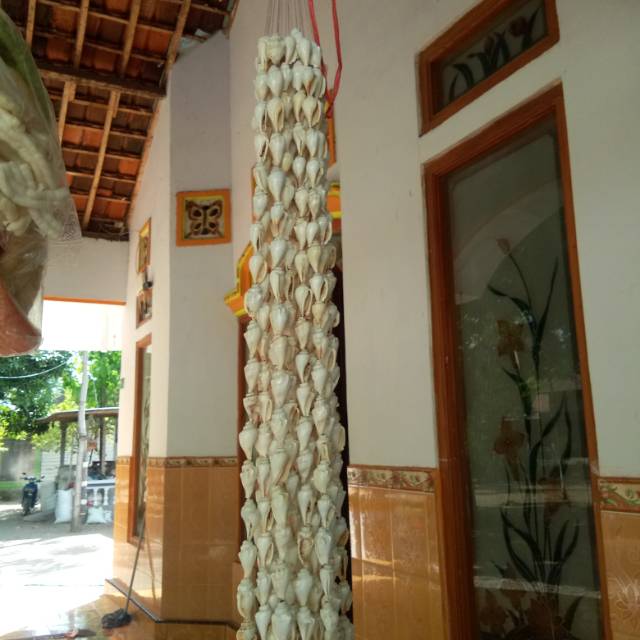 Jual Tirai pintu full kerang percEng kombinasi kerang onem 10 untai ...