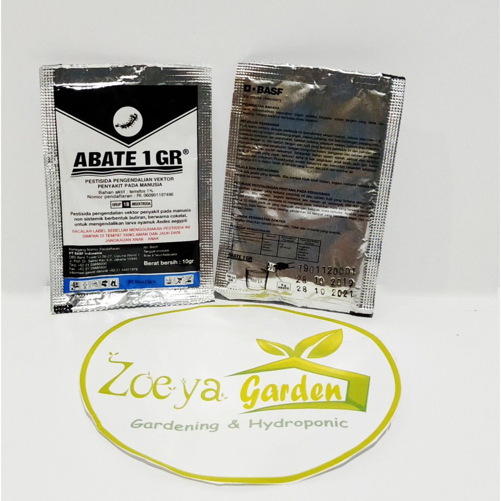 Jual ABATE 1 GR Obat Racun Pembunuh Pembasmi Jentik Telur Nyamuk Demam ...