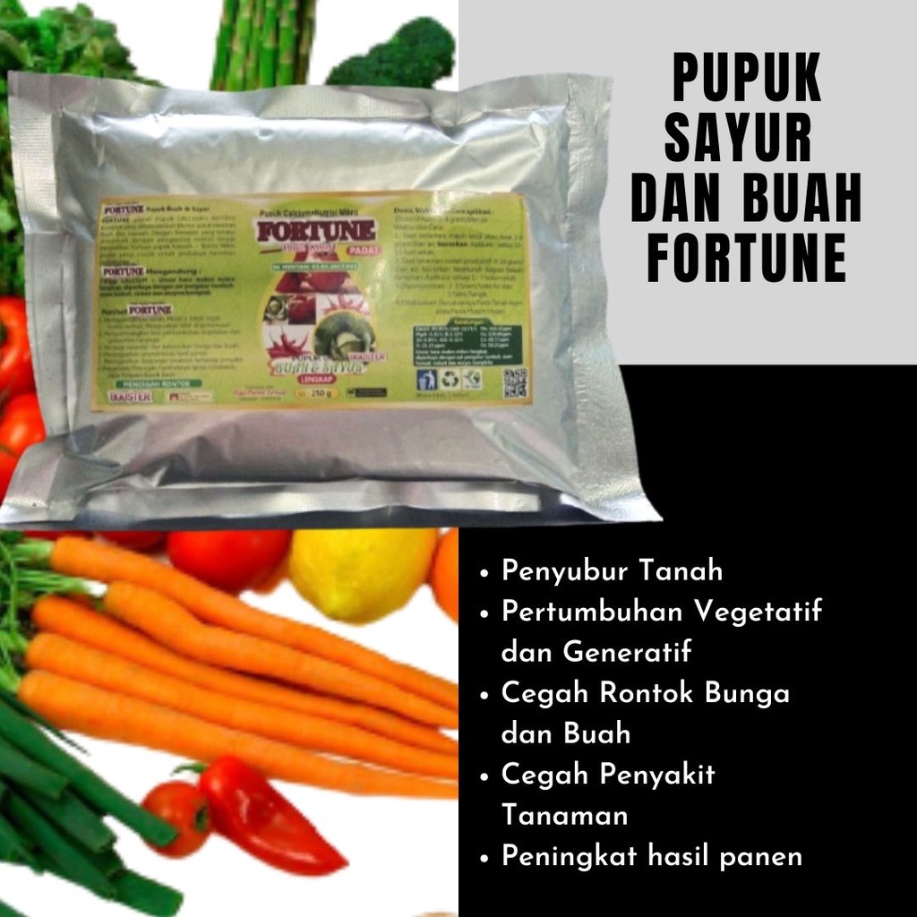 Jual Pupuk Organik Booster Sawit FORTUNE, Perangsang Buah Serbuk ...