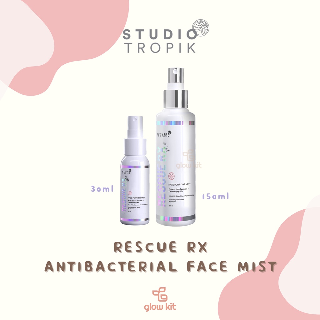Jual STUDIO TROPIK Rescue RX Antibacterial Face Mist | Shopee Indonesia