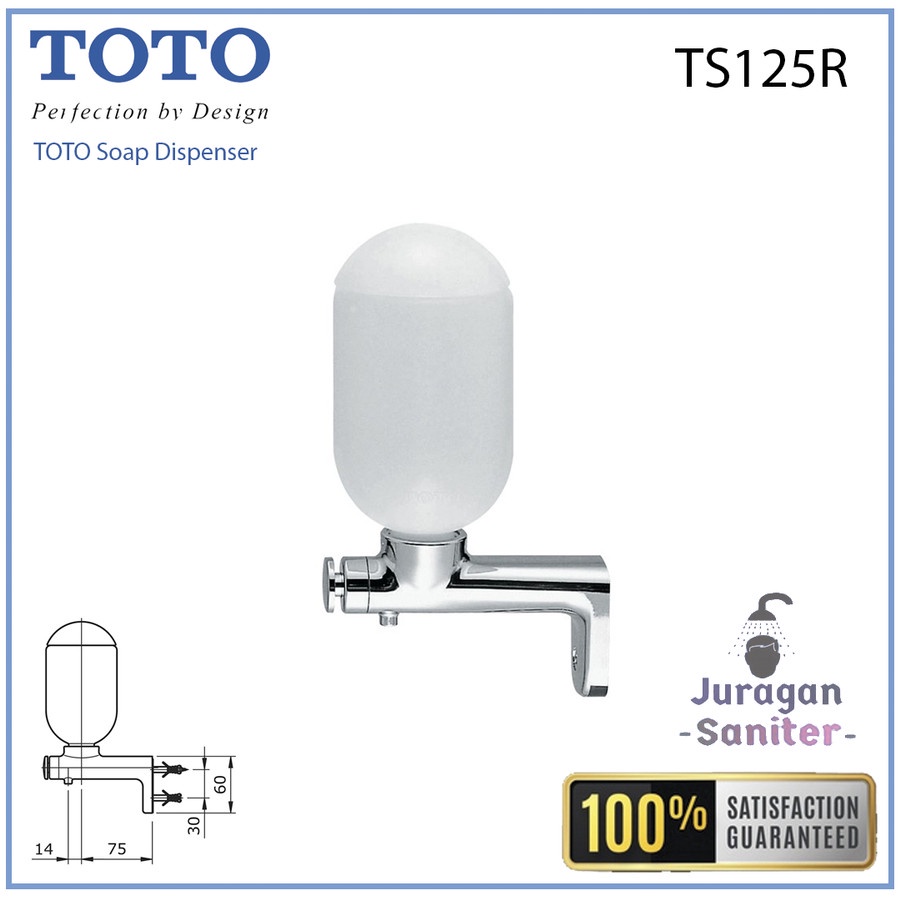Jual TOTO Tempat sabun cair tembok TS125R | Shopee Indonesia