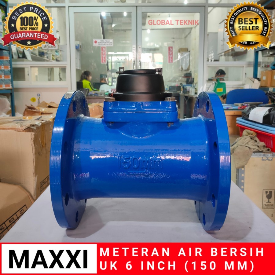 Jual Flow Meter Flowmeter 6" Flange DN150 DN 150 DN150 MM DN150MM DN ...