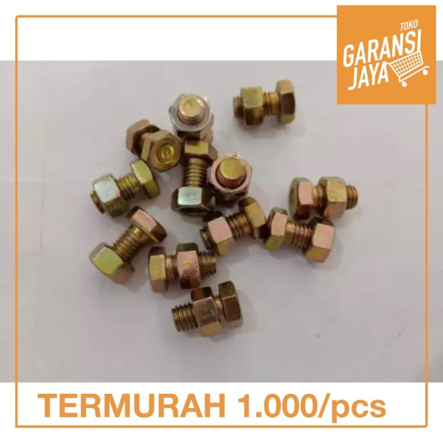 Jual Mur Baut Besi Siku | Shopee Indonesia