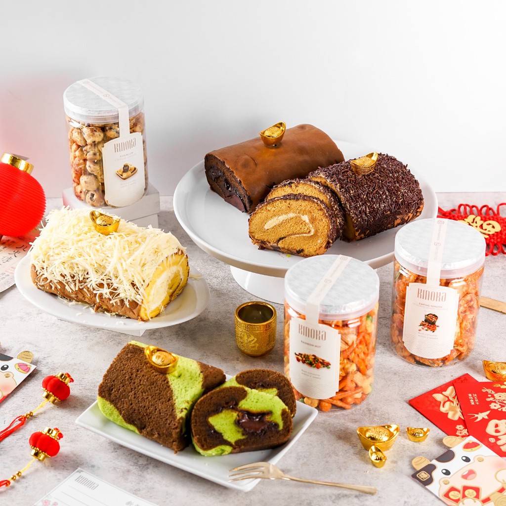 Jual Paket Lengkap Bolu Gulung Kinoka Bolu Cheese dan Snack Emping ...
