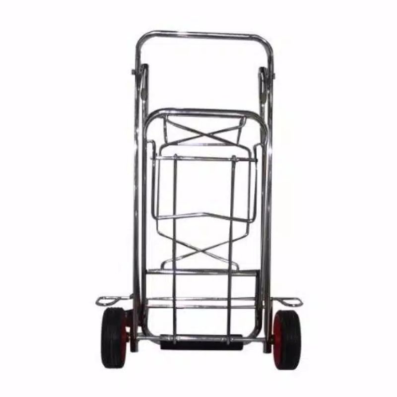 Jual Gerobak besi Mini Troli Lipat Trolley Galon Tas Dll Troli Portable ...