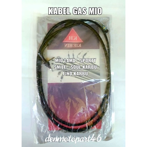 Jual KABEL GAS TALI GAS THROTTLE CABLE CEBLES YAMAHA - MIO LAMA ...