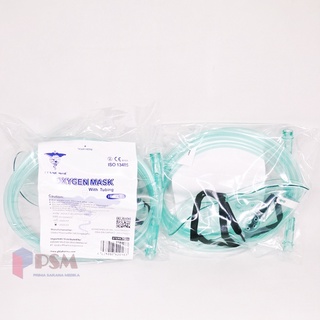 Jual Maxiflow Masker O2 Oksigen Dewasa Besmed / Sungkup Oxygen Onemed ...