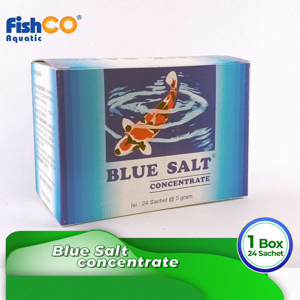 Jual Blue Salt Concentrate 1 box isi 24 Sachet | Shopee Indonesia