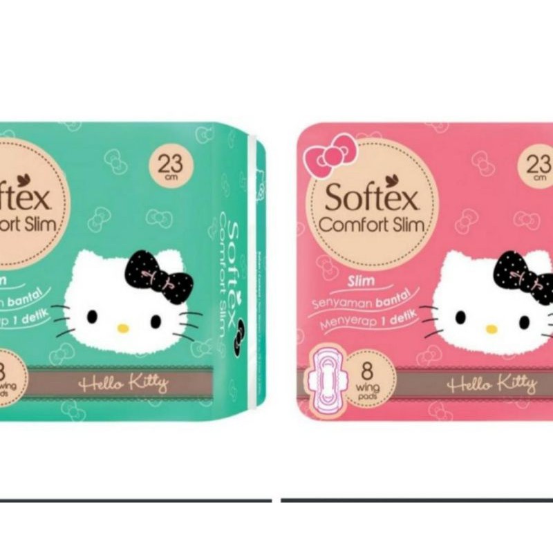 Jual Pembalut Wanita Softex Comfort Slim Wing dan Non Wing 8 pads - JNS ...