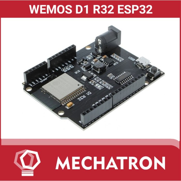 Jual Wemos D1 R32 Esp 32 Esp 32 Esp32 Wifi Bluetooth Arduino Uno Iot