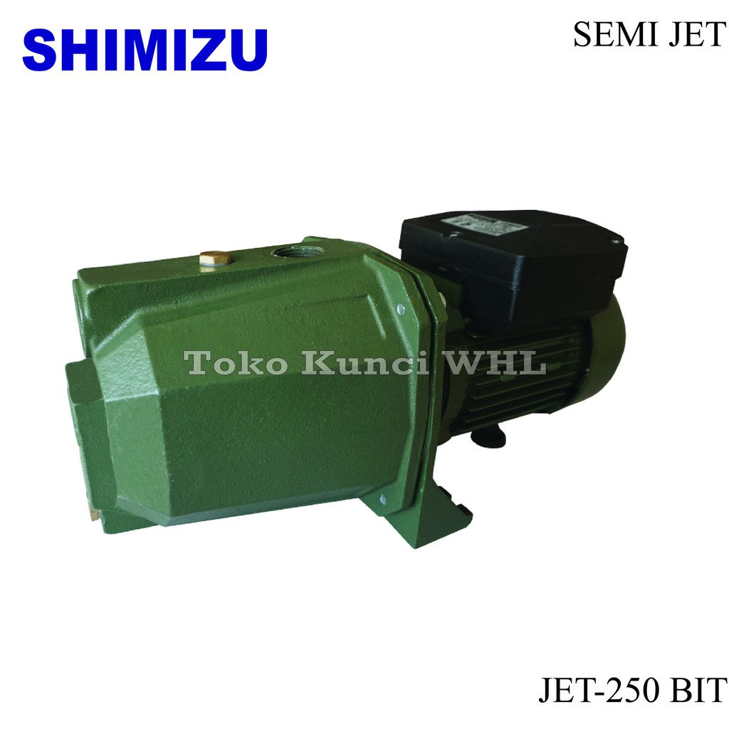Jual SHIMIZU JET 250 BIT Pompa Air Shimizu SEMI JET 250 Watt Non Otomatis | Shopee Indonesia