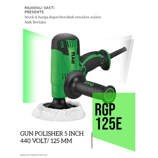 Jual RYU Gun polisher RGP125E / polisher 5" / mesin poles | Shopee Indonesia