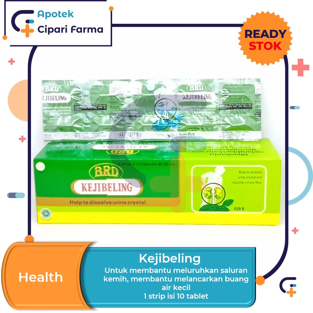 Jual Kejibeling Borobudur Obat Untuk Batu Ginjal | Batu Urin 1 Strip ...