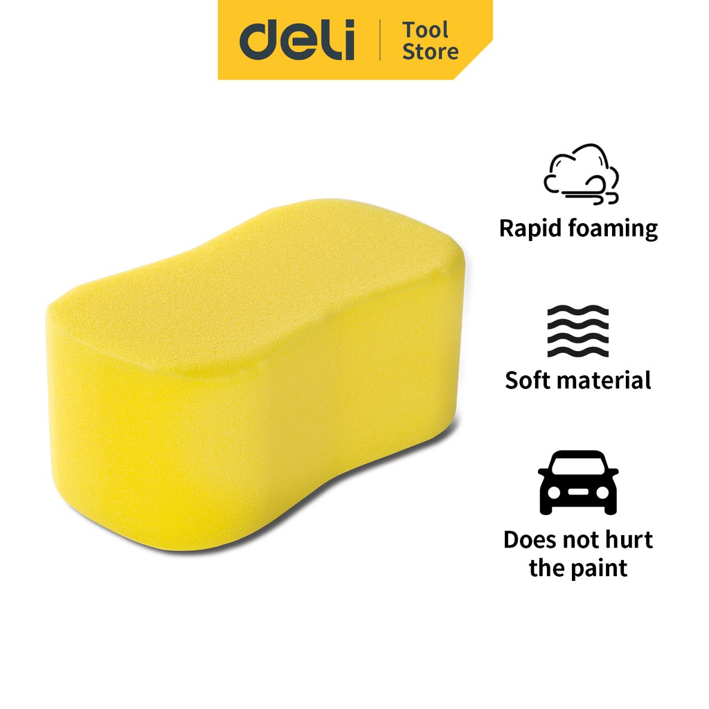 Jual Deli Car Washing Sponge/Spons Cuci Mobil Daya Serap Tinggi 20,5 x ...
