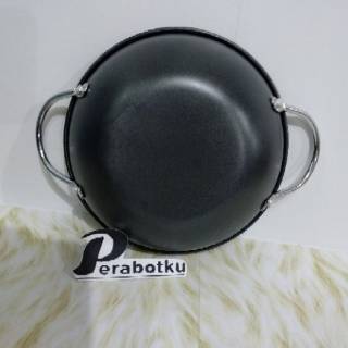 Jual Kuali Hitam Mini 16 cm / Kuali Hitam Mini / Wok Hitam Mini / Wajan ...