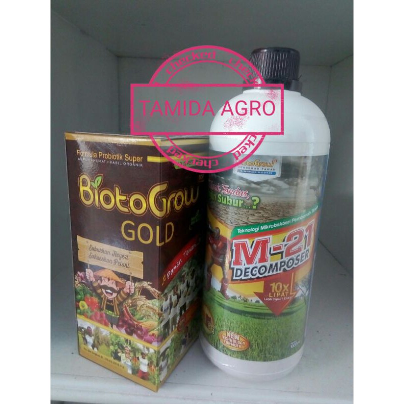 Jual Paket BIOTOGROW x M-21 DECOMPOSER Spray Kocor | Shopee Indonesia