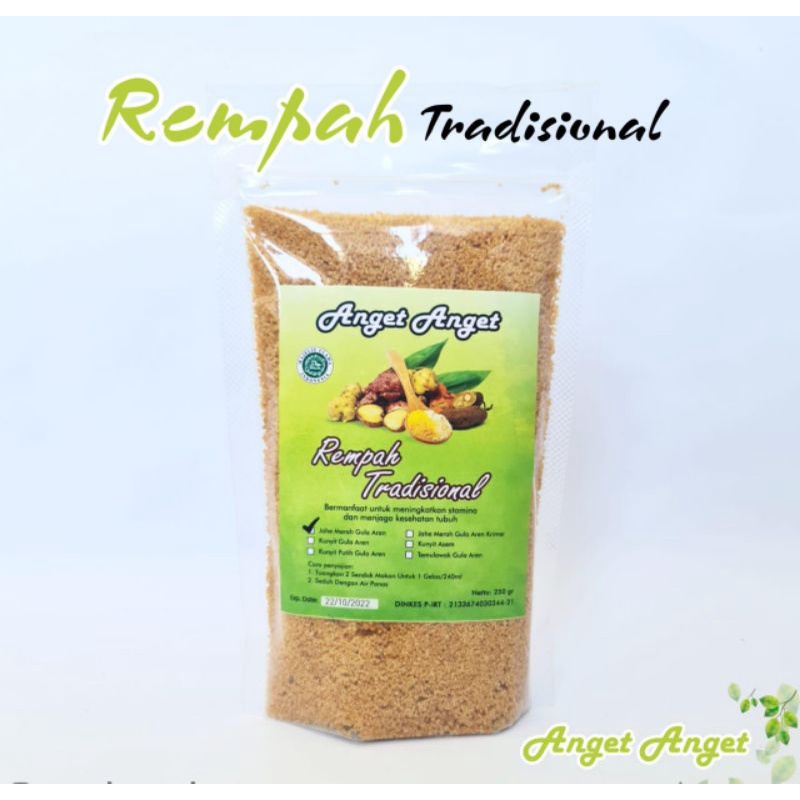 Jual Jahe Merah Gula Aren Anget-Anget 250gram | Shopee Indonesia