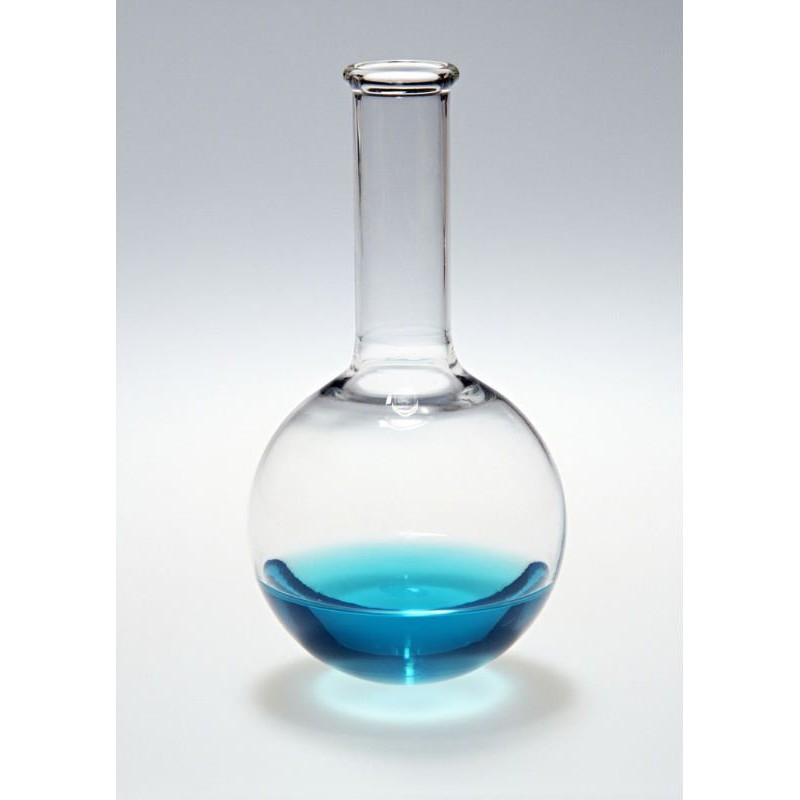 Jual Boiling Flask Round Bottom 250 ml | Long Neck / Mulut Panjang ...