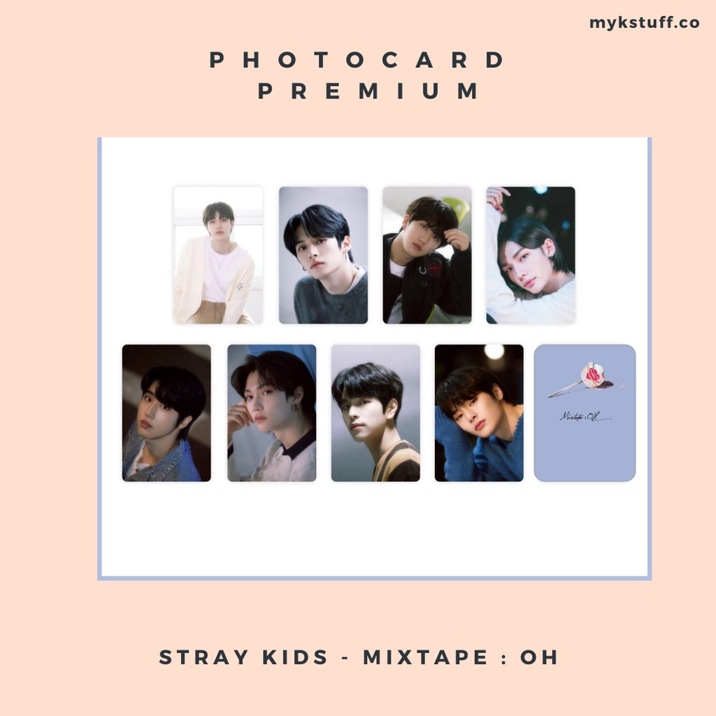 Jual PHOTOCARD PREMIUM STRAY KIDS ALL ERA (2 SISI) | Shopee Indonesia