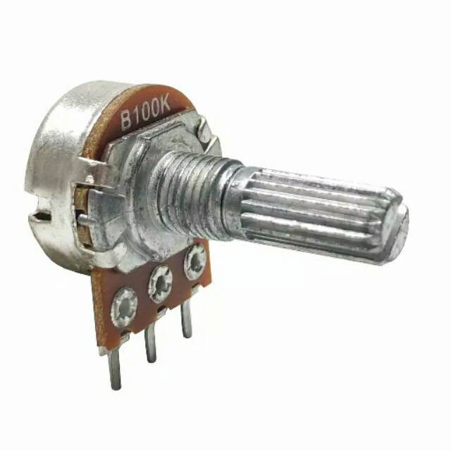 Jual Potensio Potensiometer Mono Linear B100K B 100 K 100K | Shopee ...