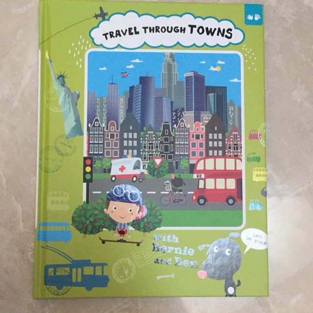 Jual Buku peta dunia travel through towns | Shopee Indonesia