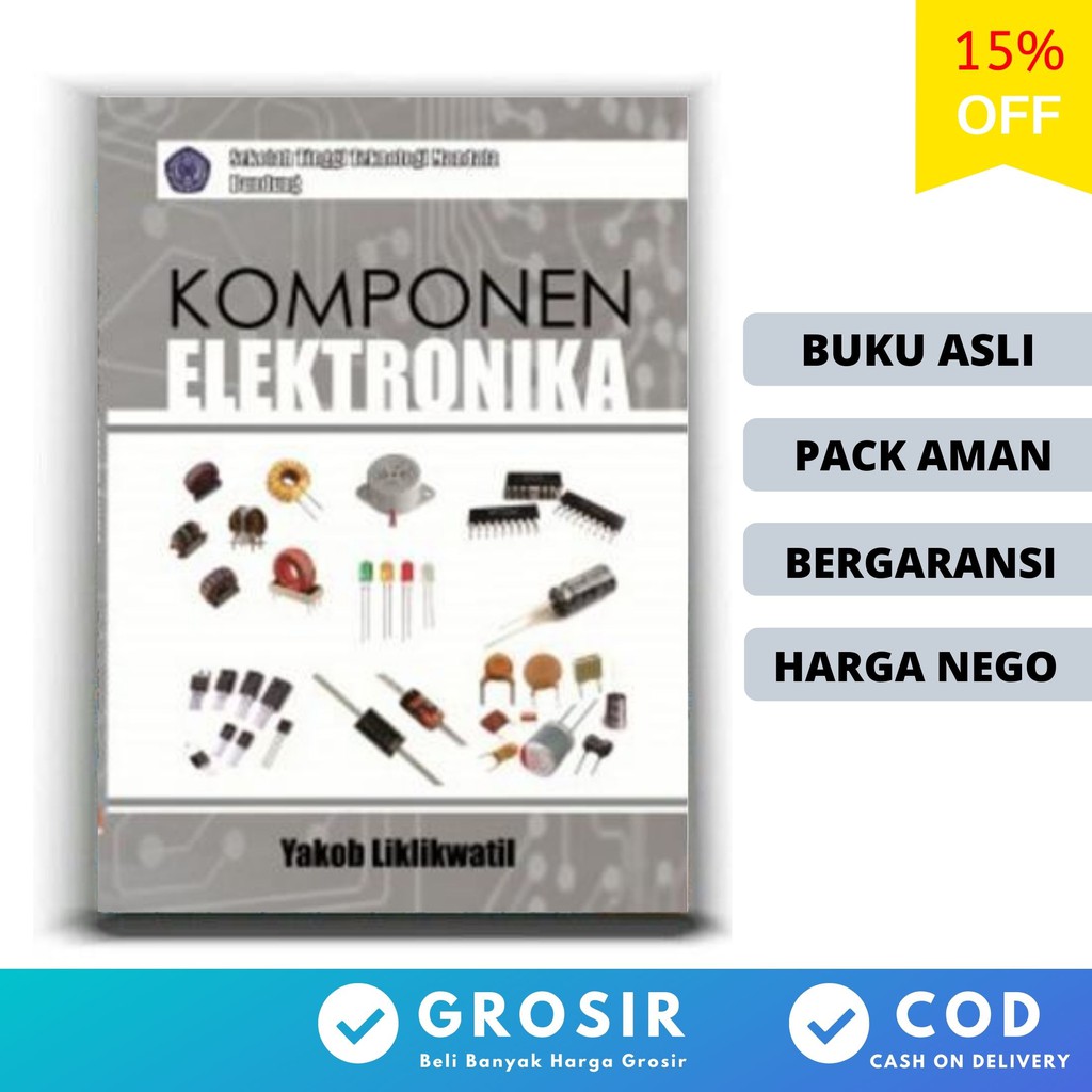 Jual Buku Ajar Komponen Elektronika - Buku Asli Indonesia|Shopee Indonesia