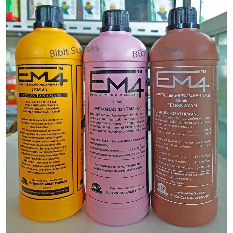 Jual EM4 Kemasan 1 Liter untuk TANAMAN, PETERNAKAN, PERIKANAN & TAMBAK ...