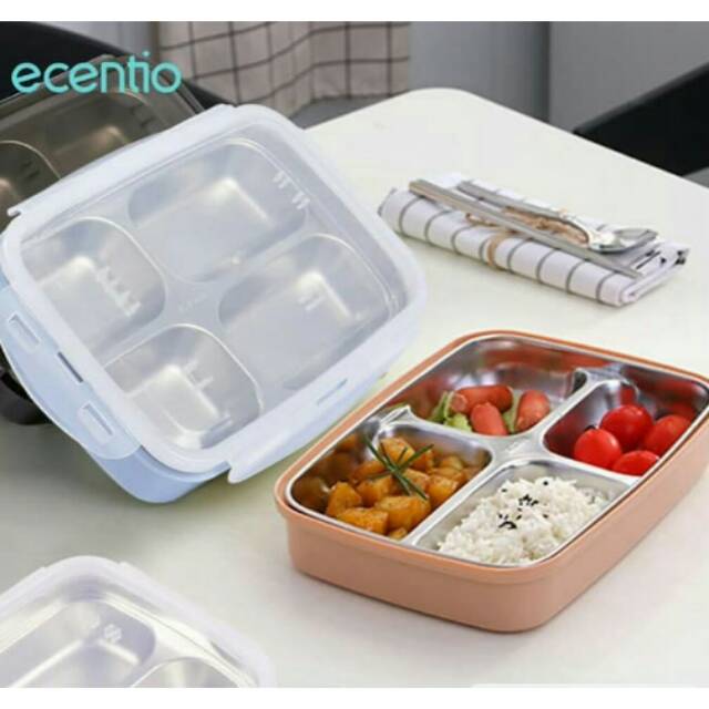 Jual Ecentio lunch box kotak makan siang | Shopee Indonesia Jual Ecentio lunch box kotak makan siang | Shopee Indonesia