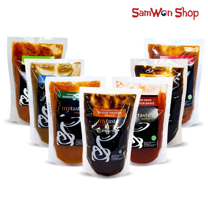 MYTASTE SAUS 500 GRAM - MY TASTE SAUCE FOR DRESSING & MARINADE | Shopee ...