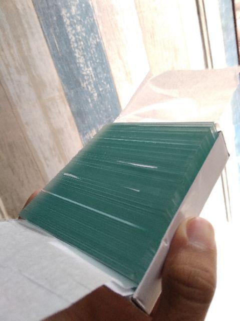 OBJECT GLASS KACA PREPARAT OBJEK GLAS KACA MIKROSKOP / MICROSCOPE ...