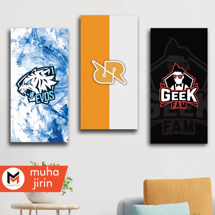 Jual Poster Kayu Hiasan Dinding Logo E-sport Evos RRQ Alter Ego Aura ...