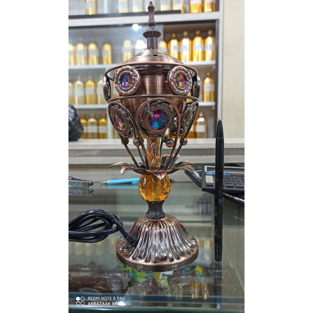 Jual Tempat Bakar Dupa Gahru Buhur Elektrik AROMATERAPI Mabkhara BURNER ...