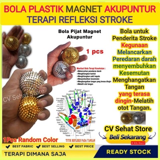 Jual Bola Magnet Terapi Stroke Telapak dan Jari Tangan Alat Pijat ...