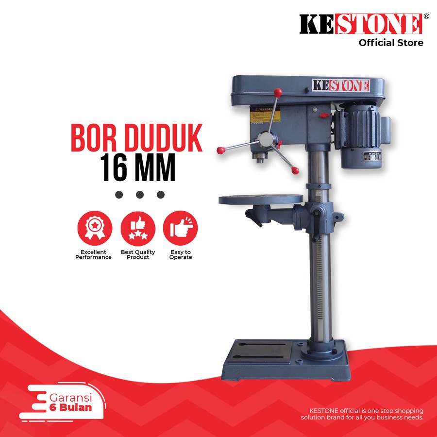 Jual Bor Duduk 16 mm - Bench Drill Press Mesin Bor Duduk Drilling ...