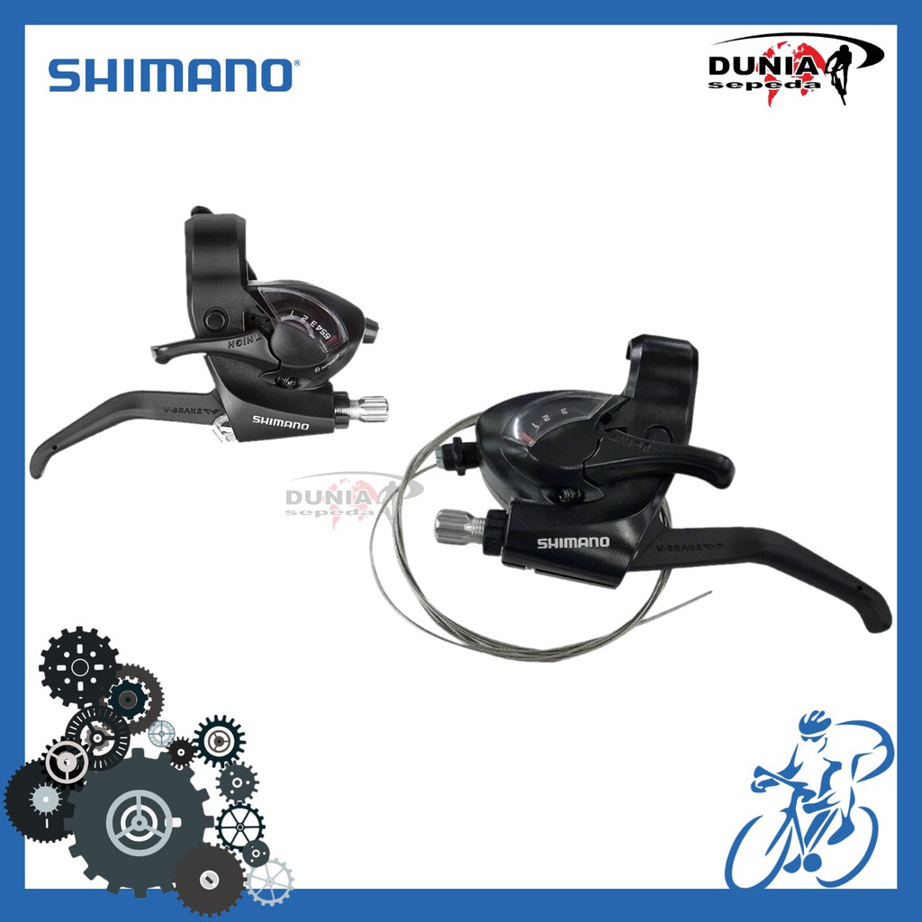 Jual Shifter shimano ef41 3 x 7 Speed | Shopee Indonesia