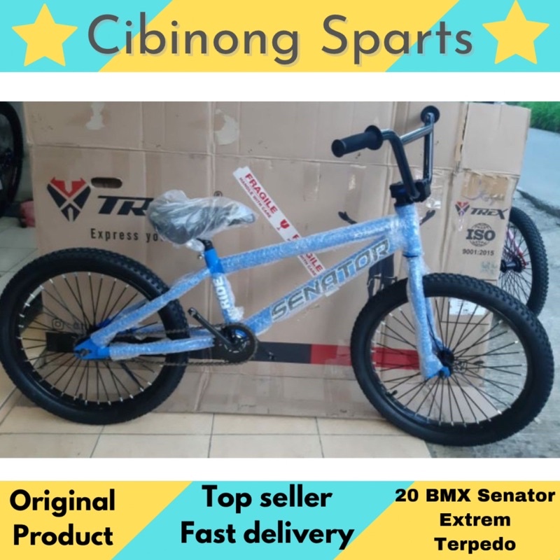 Jual Sepeda 20 BMX Senator Extrem Terpedo New | Shopee Indonesia