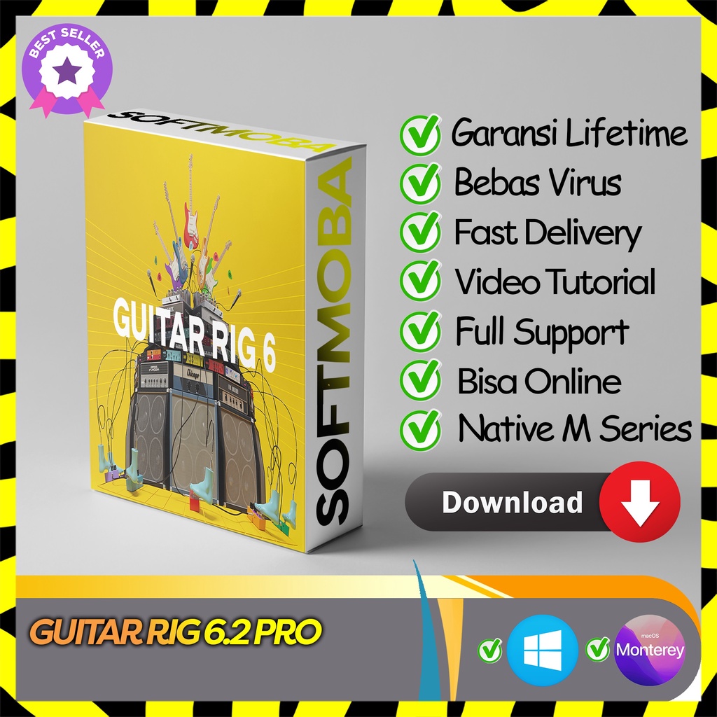 Jual Guitar Rig 6 Pro For Win/Mac Terbaru Full Version | Shopee Indonesia