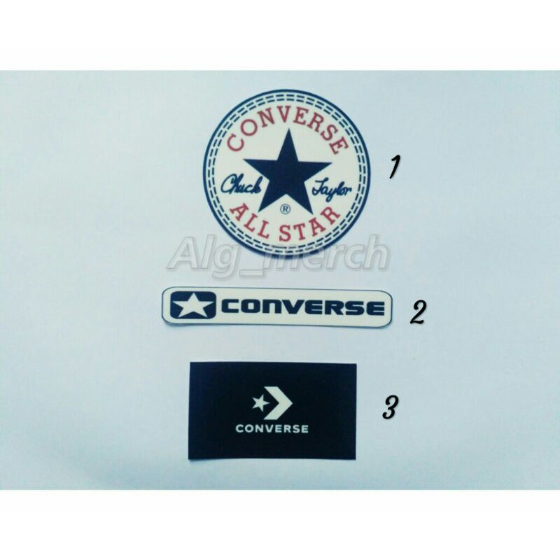 Jual Stiker Converse All Star, pack 2 | Shopee Indonesia