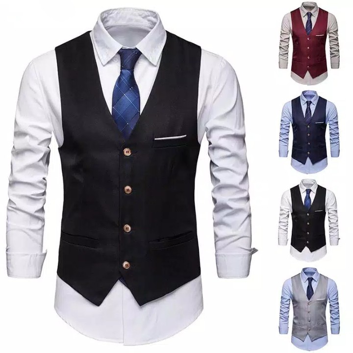 Jual Vest-rompi formal pria Daleman blazer pria | Shopee Indonesia