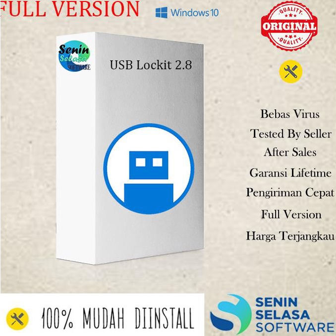 Jual Software Keamanan Flashdisk: USB Lockit [WIN] | Shopee Indonesia
