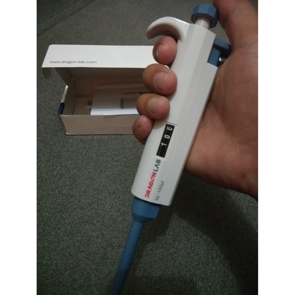 Jual Micropipette/ Mikropipet Dragonlab 10-100 uL adjustable 10-100 ul | Shopee Indonesia