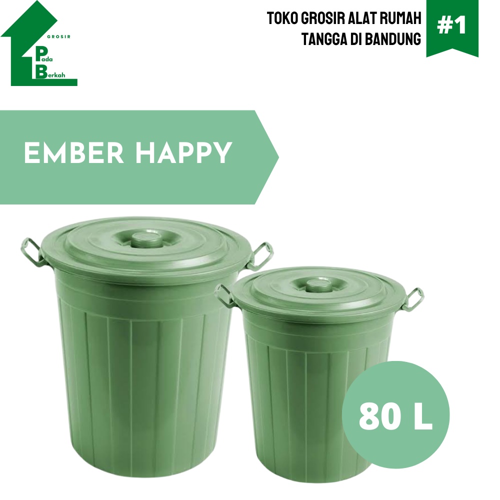 Jual Ember Jumbo Ember Besar Plastik 80 Liter Ember Tutup Ember Merek ...