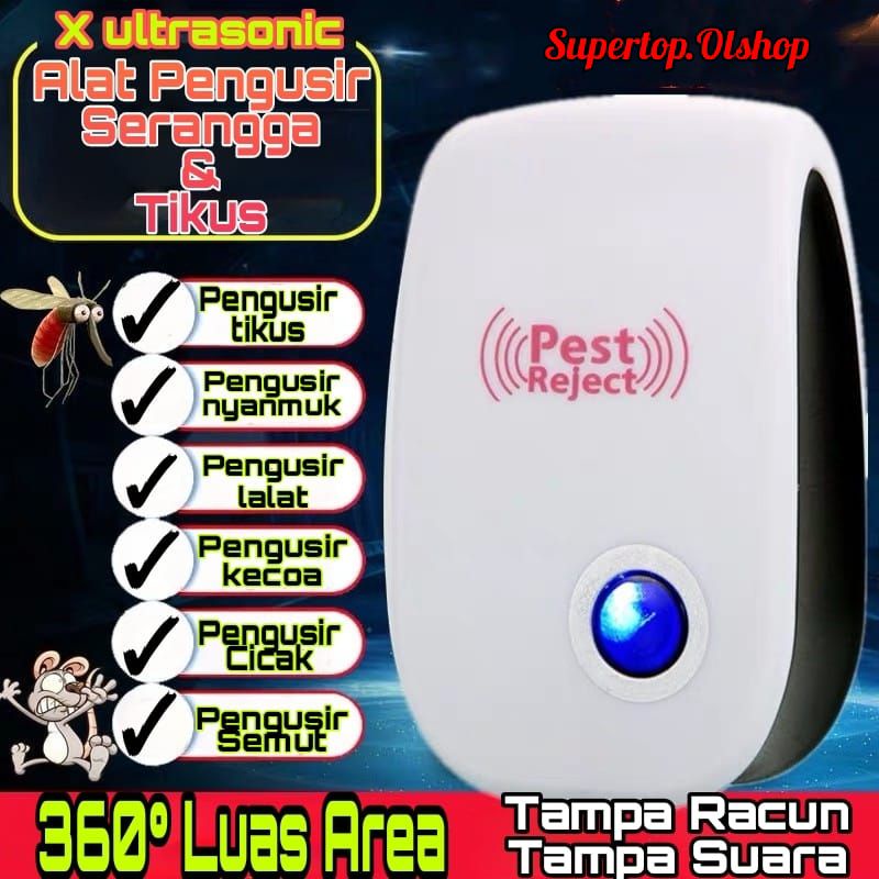 Jual Alat pengusir serangga tikus nyamuk kecoa no kimia aman | Shopee ...