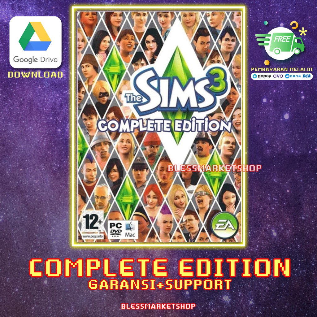 Jual The sims 3 PC Complete Edition Full DLCs + ALL Expansion (WINDOWS ...