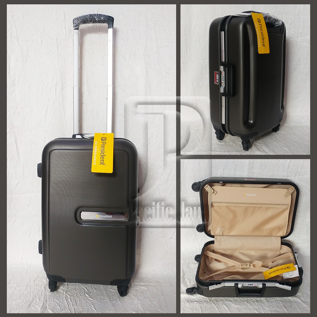 Koper President 20 inch (NO ZIPPER) Type 5267 - Dark Grey | Shopee ...