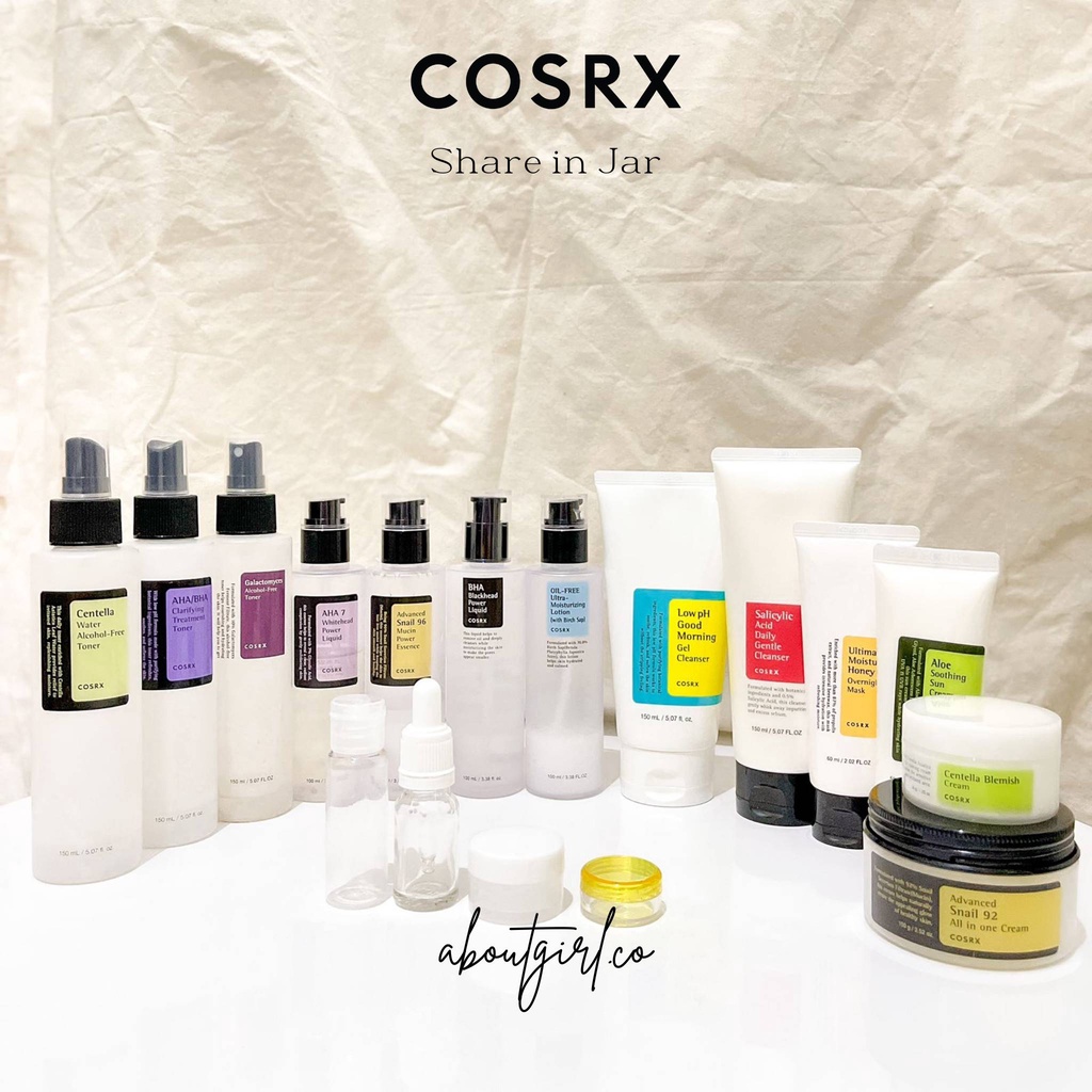 Jual SHARE IN JAR COSRX AHA BHA CLARIFYING TREATMENT TONER WHITEHEAD ...